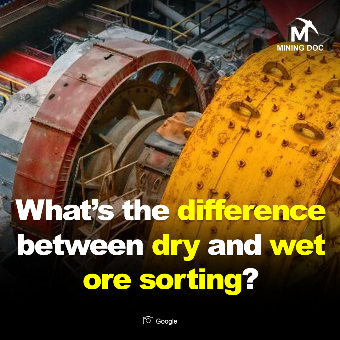 What’s the difference between dry and wet ore sorting? - Mining Doc